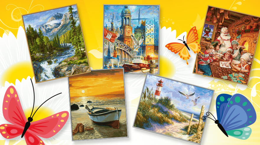 Malen nach Zahlen - DIY Sets | Offizieller Schipper Shop